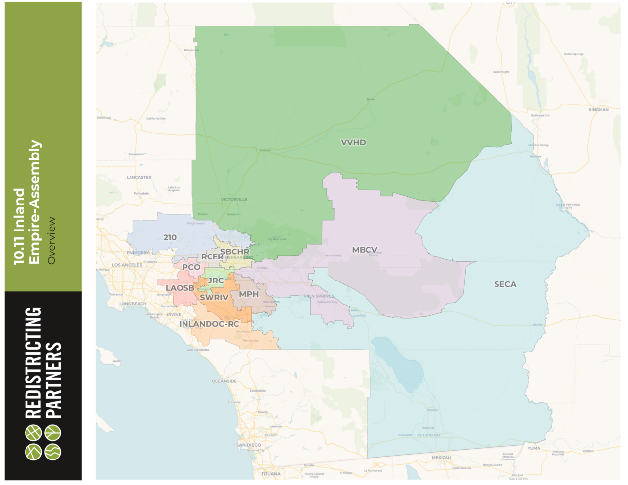 Public Maps | Assembly Draft Maps | Redistricting Partners